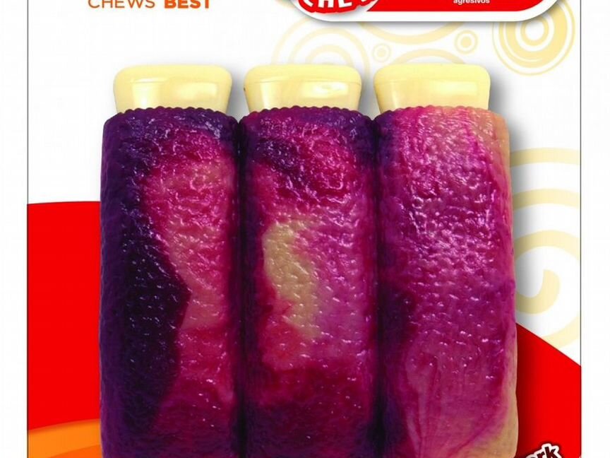 Nylabone свиные ребрышки экстра-жесткие, М