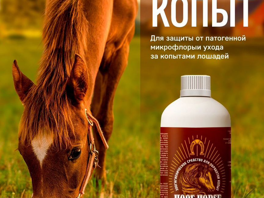 Hoof Horse для обработки копыт лошадей