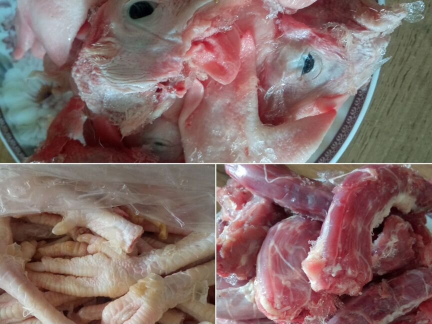 Кура, субпродукты