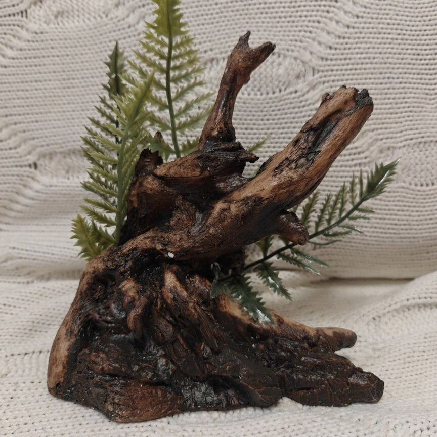 Декорация для аквариума коряга