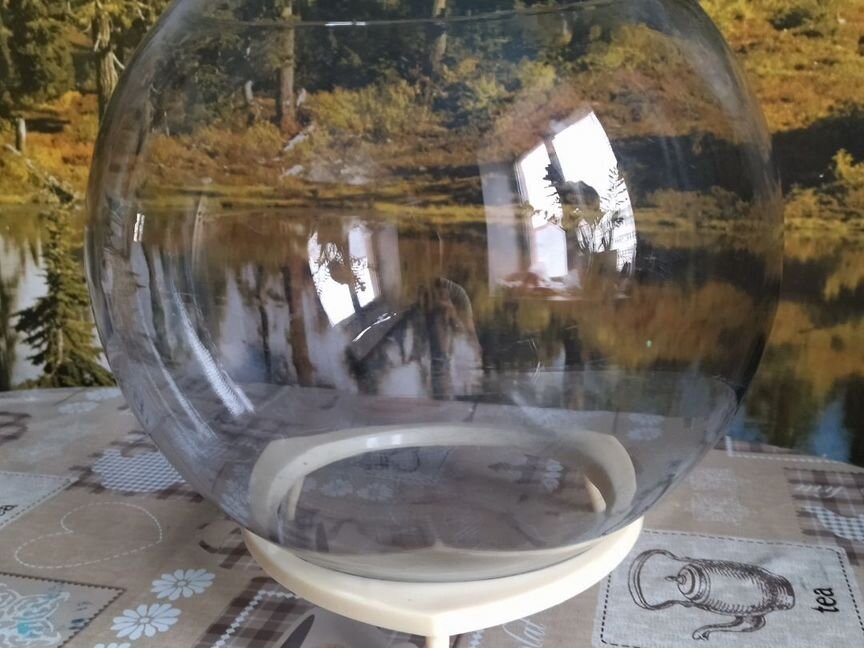 Аквариум круглый СССР