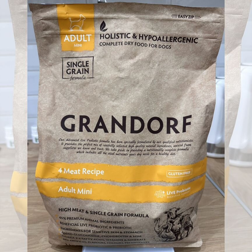 Корм для собак grandorf