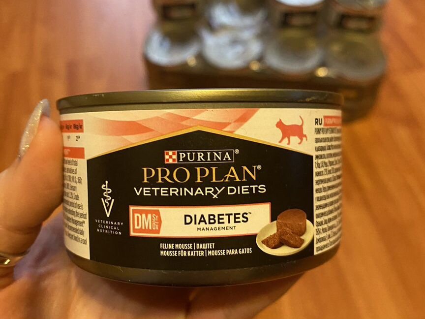Purina pro plan dm диабетик для кошек, семинтра