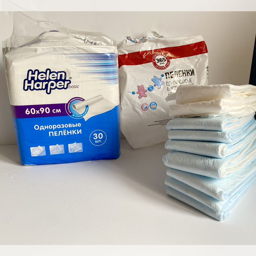 Пеленки Helen Harper 60х90 детские, для животных