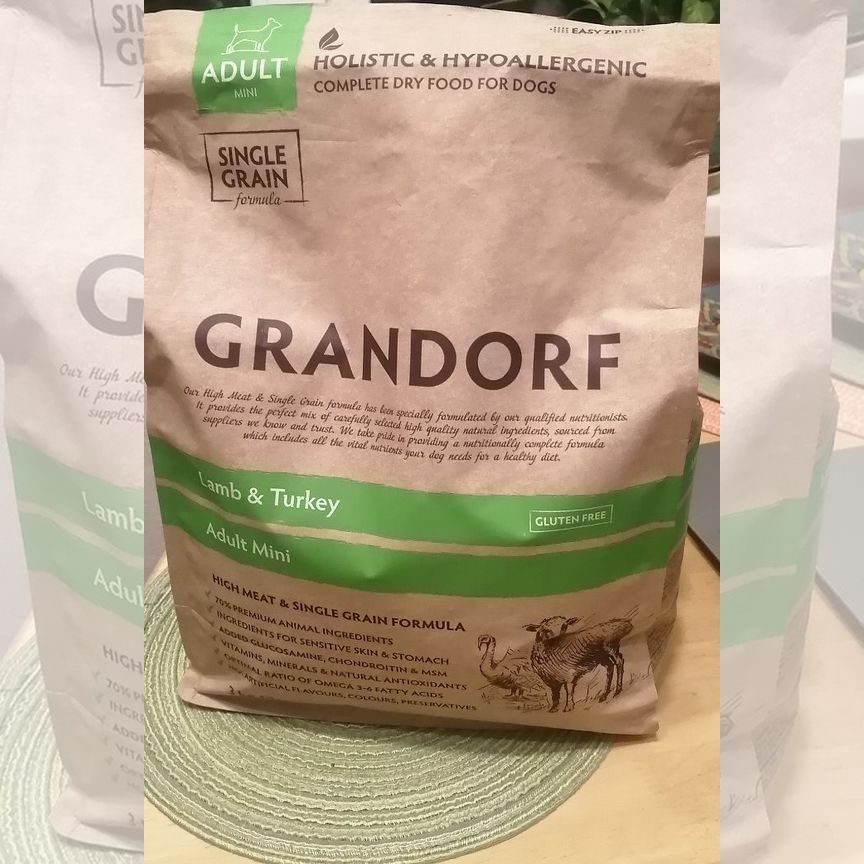 Корм для собак grandorf mini