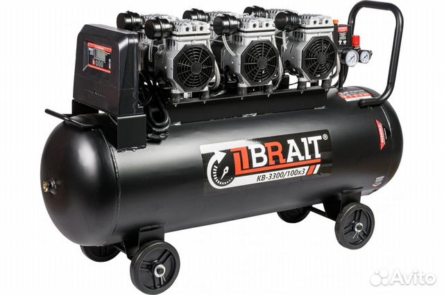 Воздушный компрессор brait кв-3300/100Х3 (380в) купить в Москве с доставкой | Товары для дома и ...