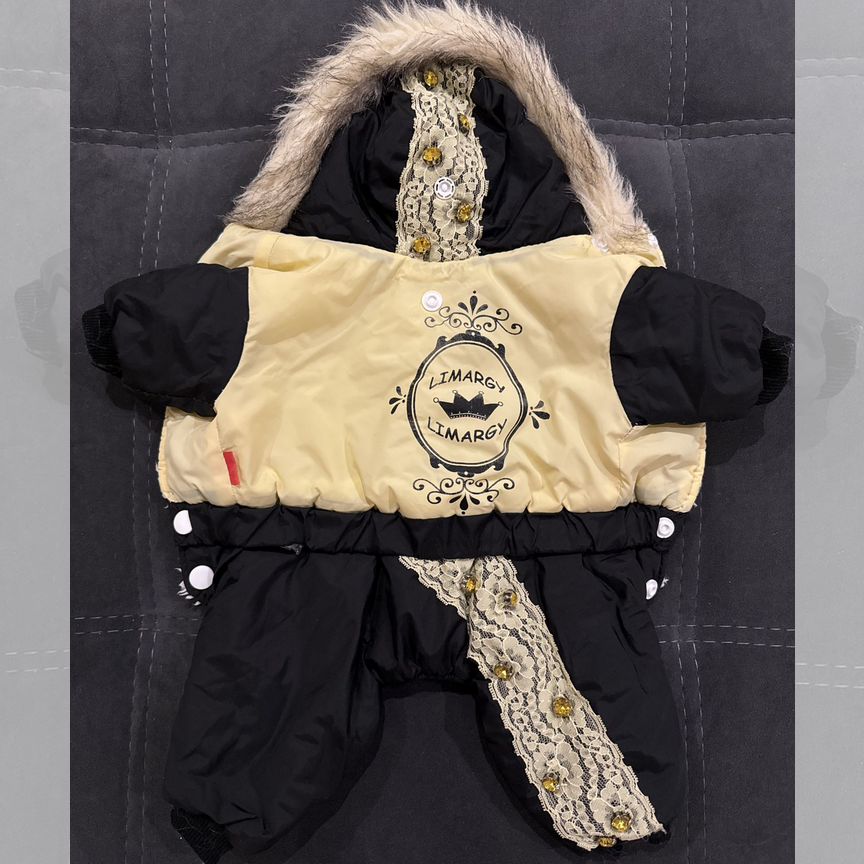 Зимний комбинезон для собак мелких пород