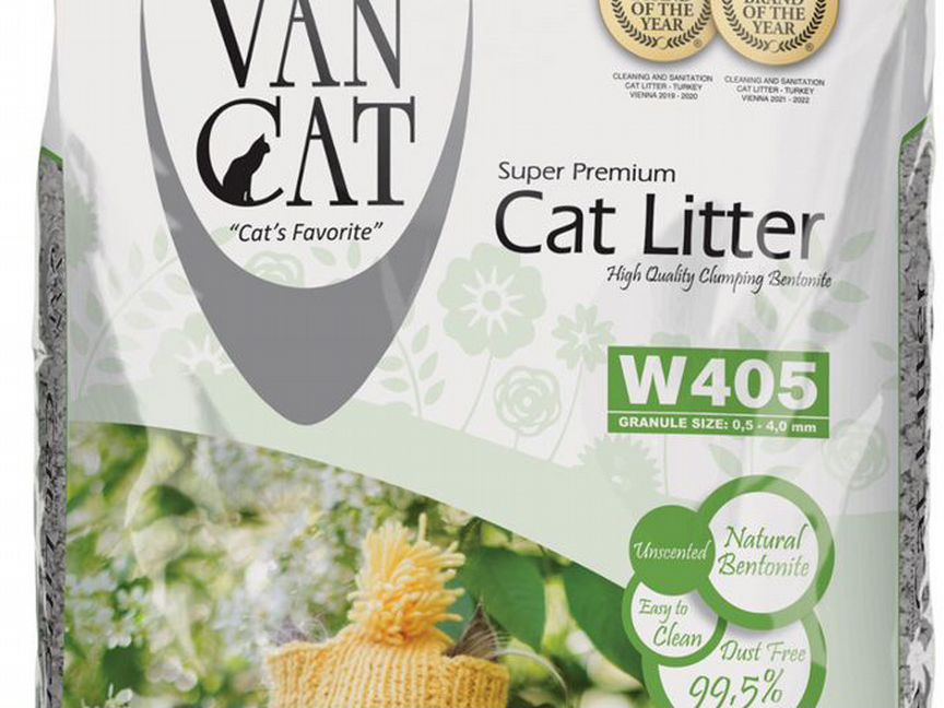 Van Cat комкующийся наполнитель Стандарт
