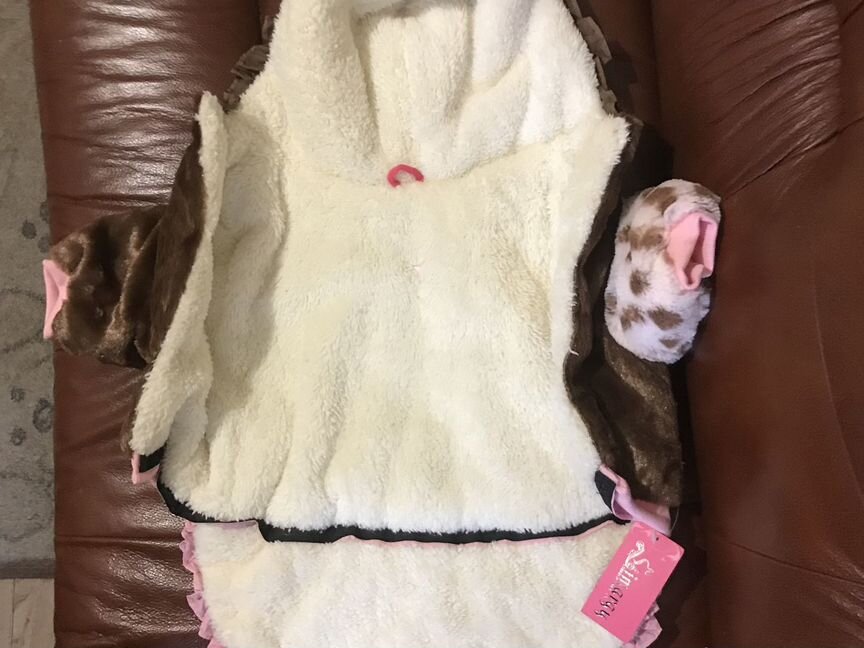 Шубка для собаки зима французский бульдог