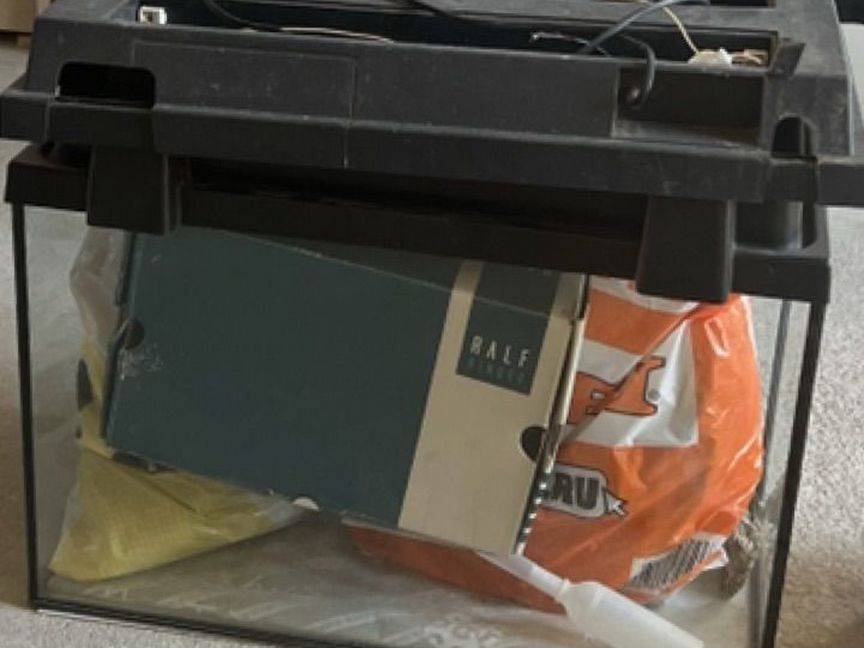 Аквариум 50л, грунт,фильты