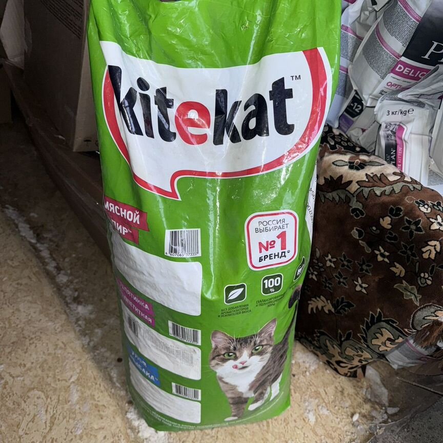 Сухой корм Kitekat 15 кг