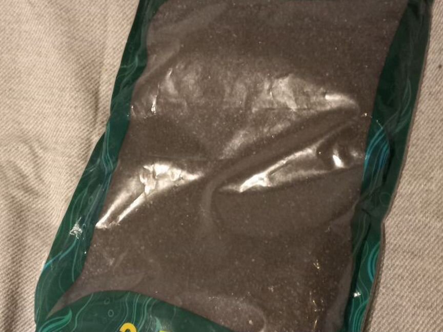 Аквариумный грунт барбус черный кварц 2-4 мм