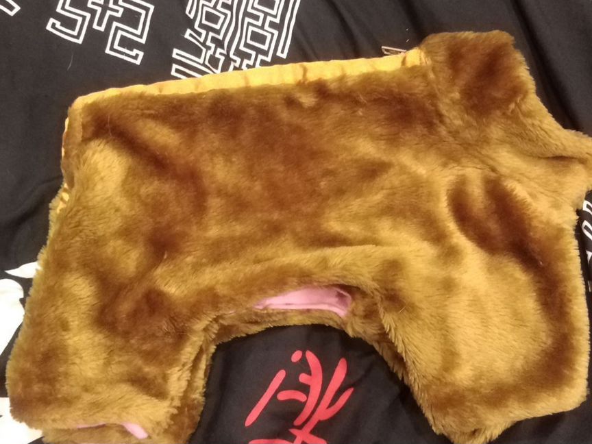 Шуба для маленьких собак, кобеля