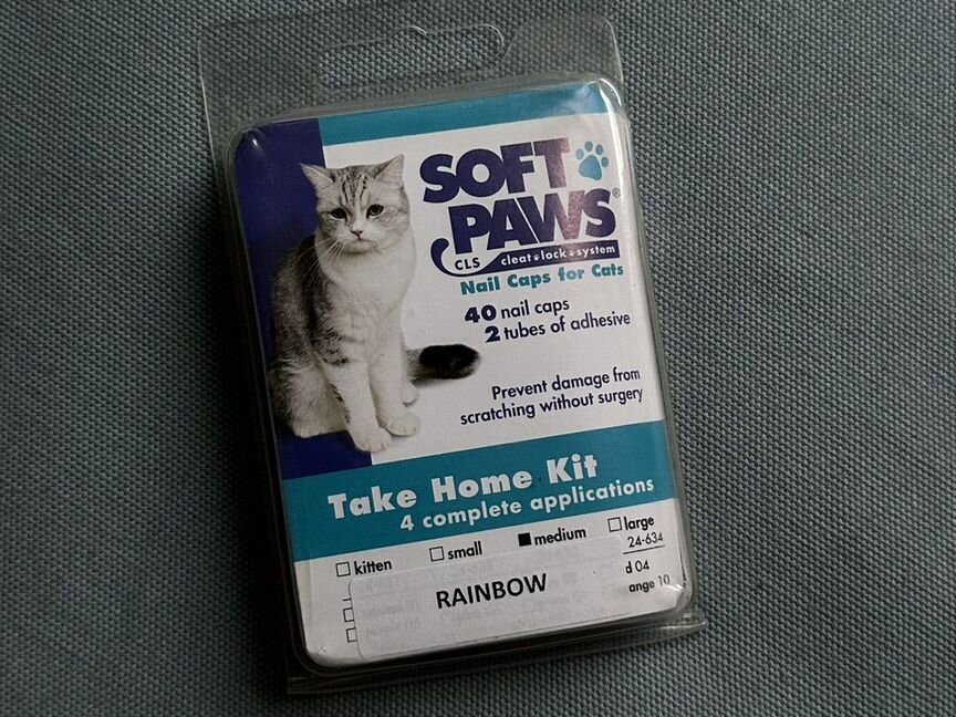 Накладки для котовьих ногтей