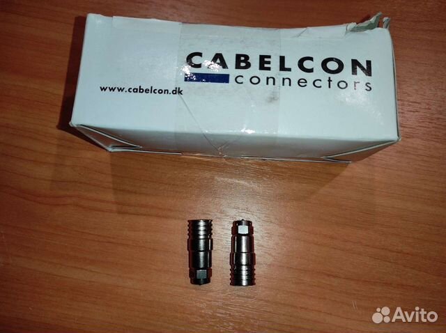 Разъем Cabelcon под rg11 купить в Москве | Электроника | Авито