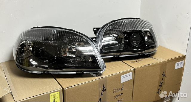 Фары Шевроле Нива блек black нового образца купить в Чебоксарах СЕВиЕМ ...
