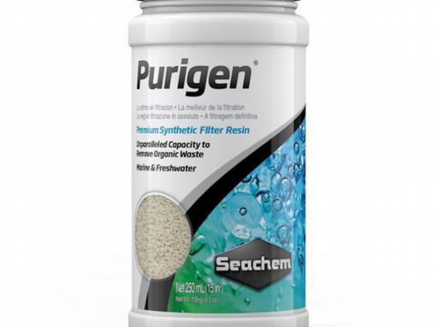 Seachem Purigen 500мл наполнитель для удаления не