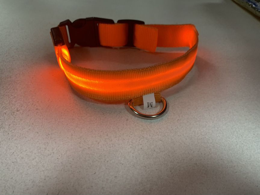 Светодиодный ошейник для собак
