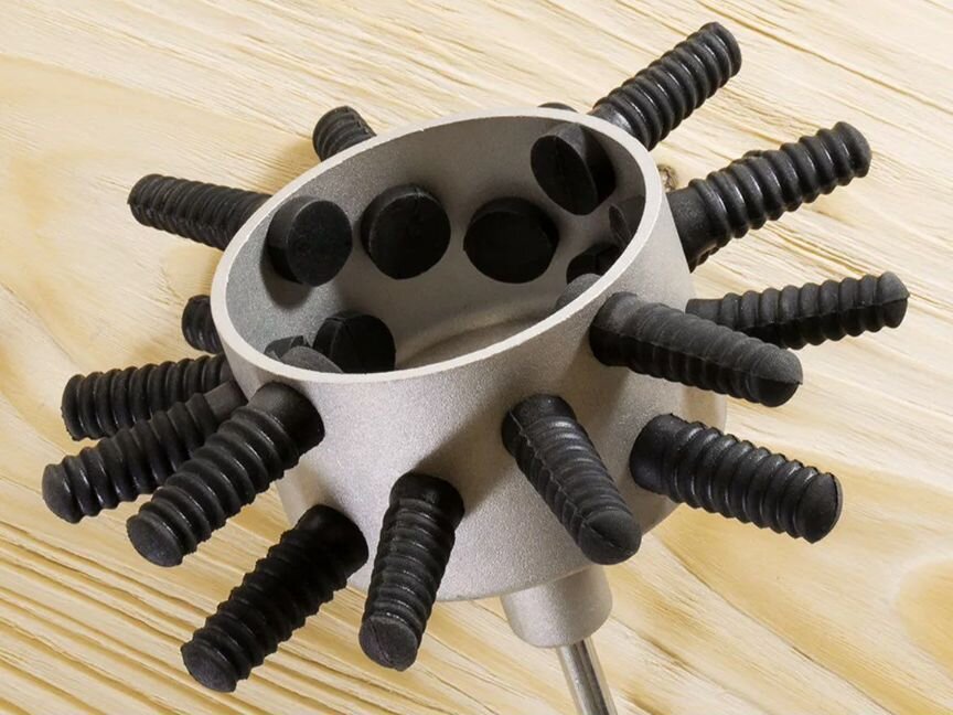 Перосъемная насадка для ощипывания птиц