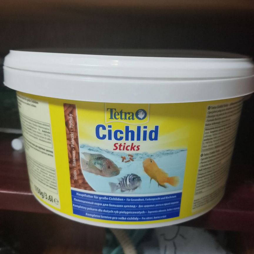 Корм для цыхлид
