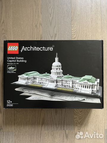 Lego Architecture 21030 Капитолий купить в Москве | Хобби и отдых | Авито