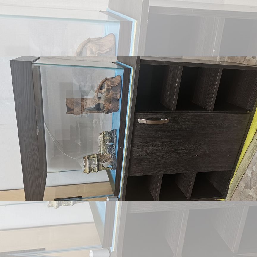 Аквариум с тумбой