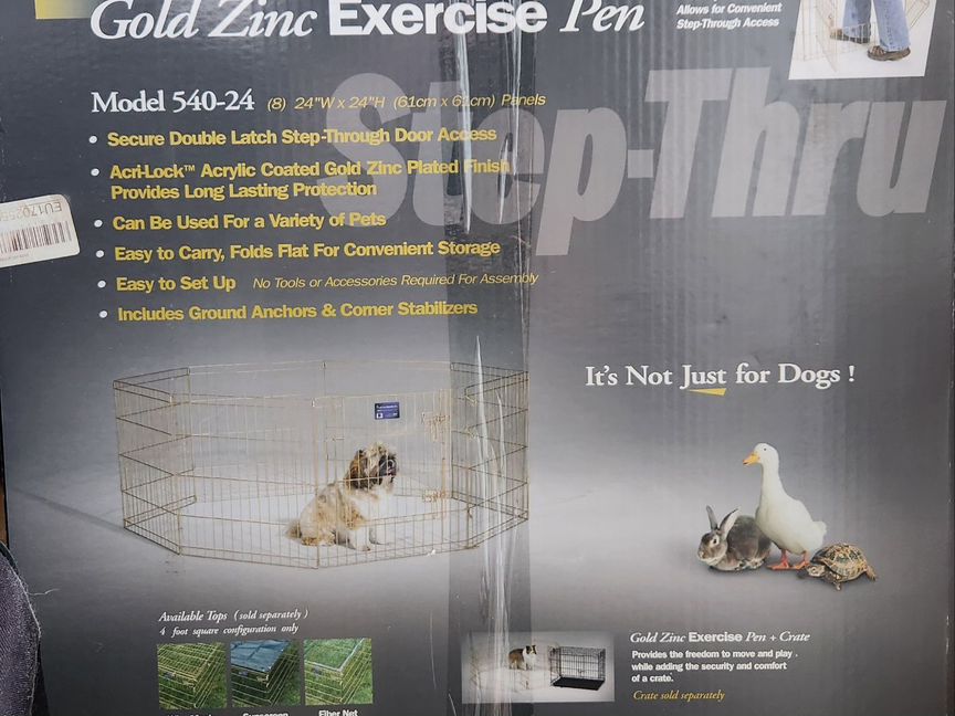 MidWest Zinc Exercise Pen вольер 8 панелей, 61x61