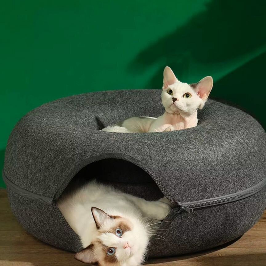 Лежанка для кошек закрытая