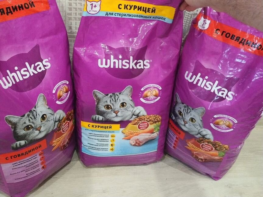 Сухой корм для Стерилизованных кошек 5кг (новый)