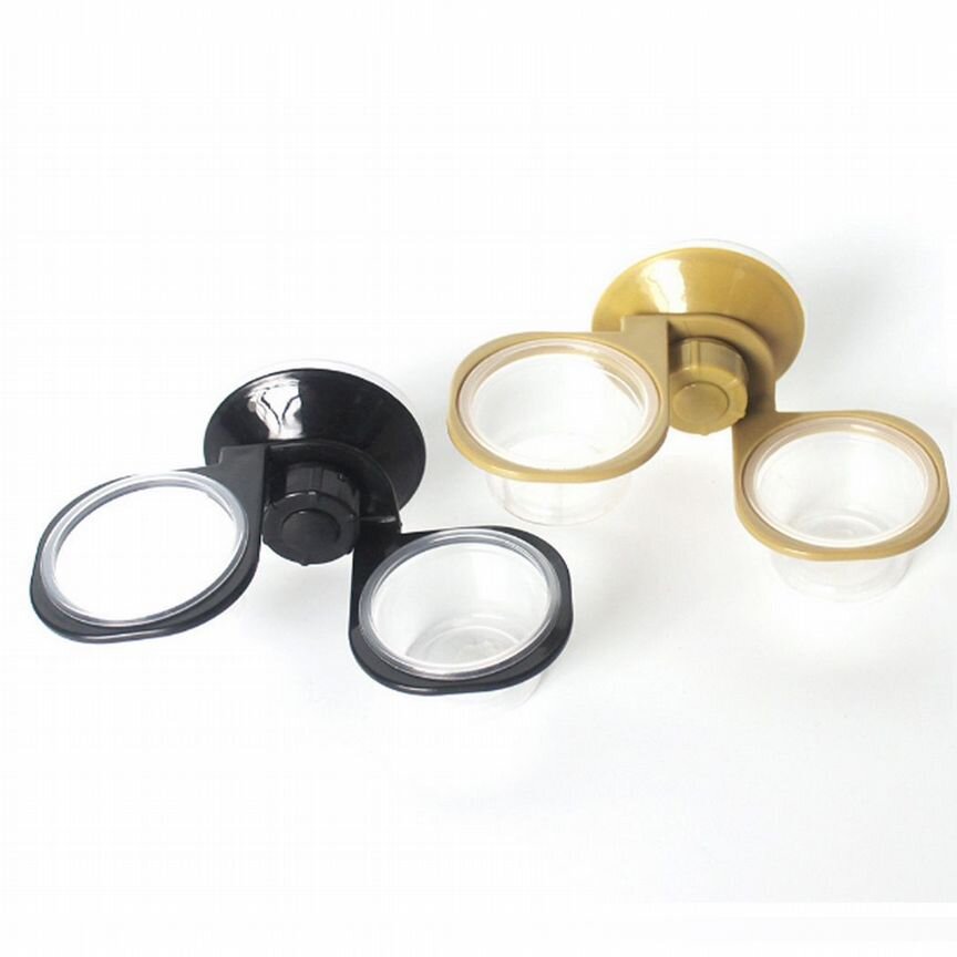 Поилка на присосках двойная для террариума