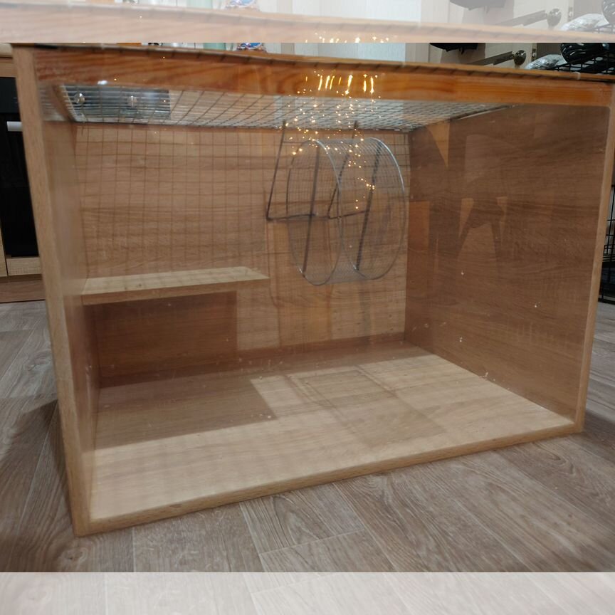 Клетка (витрина) для песчанок или хомяков