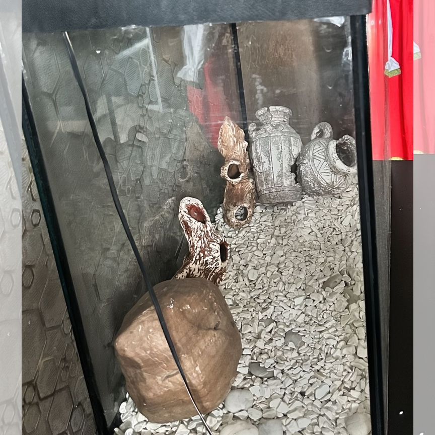 Аквариум с тумбой бу