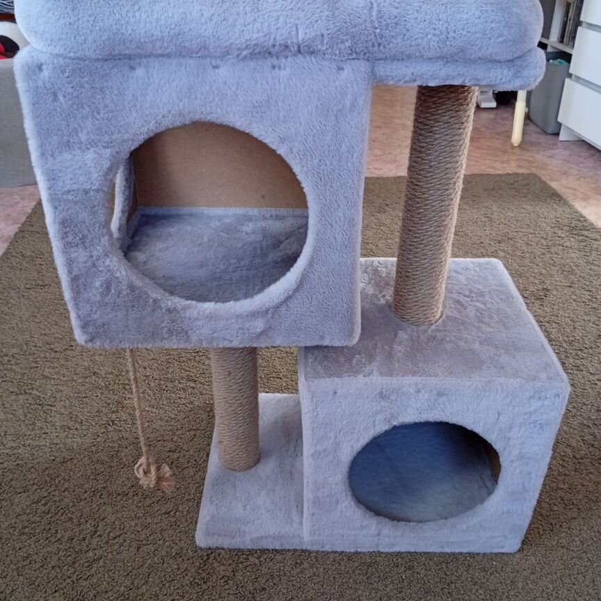 Когтеточка домик для кошки