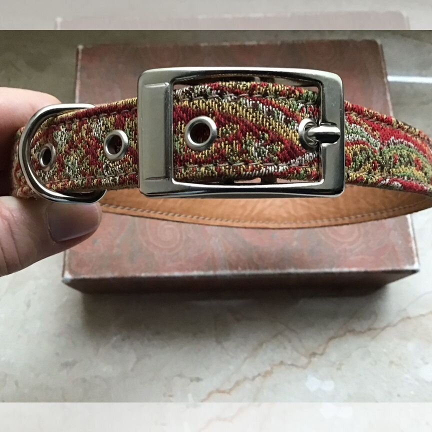 Ошейник и поводок Etro новый оригинал