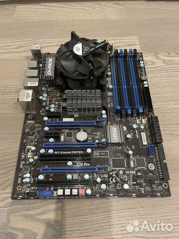 Комплект материнская плата + core i7 купить в Москве | Электроника | Авито