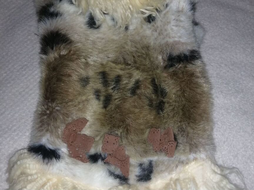 Искусственная шубка для собаки