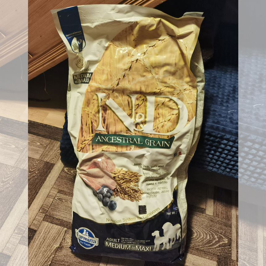 Корм сухой Farmina Dog N&D Ancestral Grain