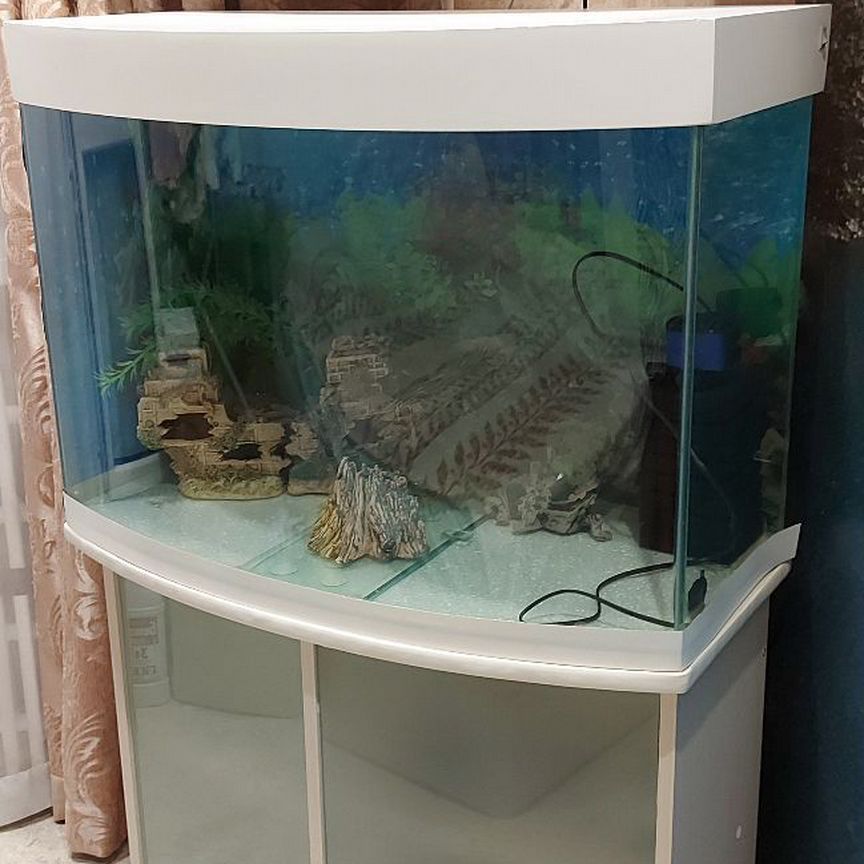 Аквариум с тумбой 140 литров