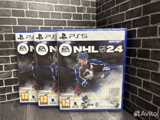 NHL 24 диск PS5 (В наличии) купить в Москве | Электроника | Авито