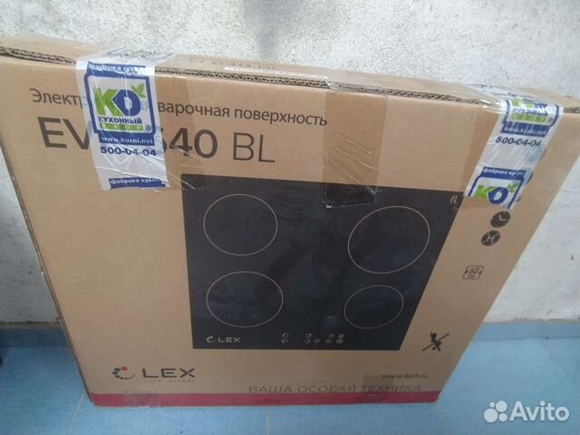 Электрическая варочная поверхность lex evh 640 bl купить в Москве ...