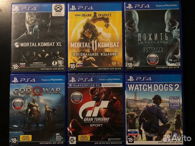 Игры для sony playstation 4 купить в Новосибирске | Электроника | Авито