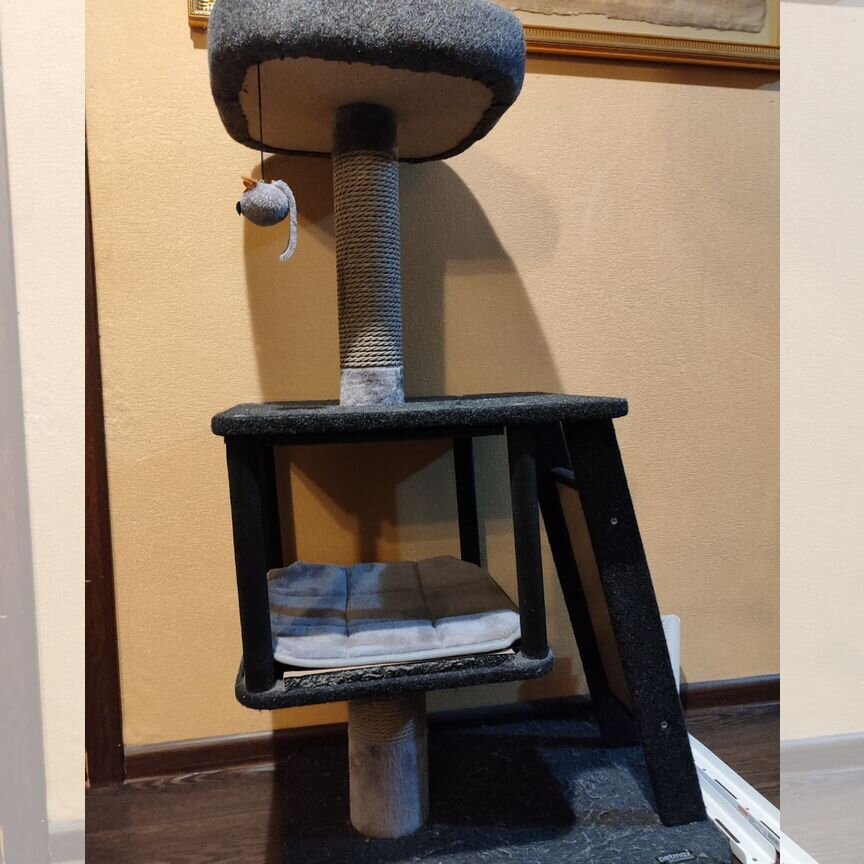 Когтеточка домик для кошки