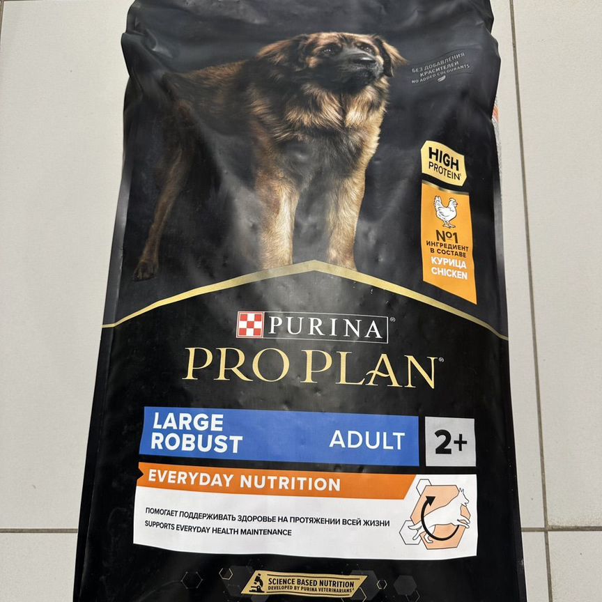 Корм для собак proplan 14 кг