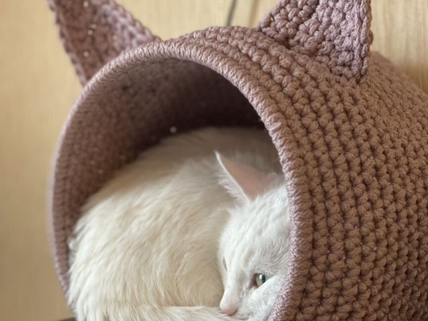 Уютный домик для котёнка/кошки/кролика