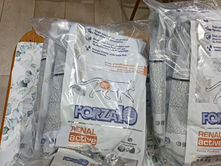 Forza 10 Корм для кошек Renal Active 1,5 кг