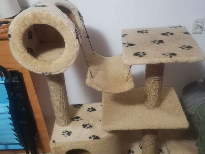 Когтеточка домик для кошки