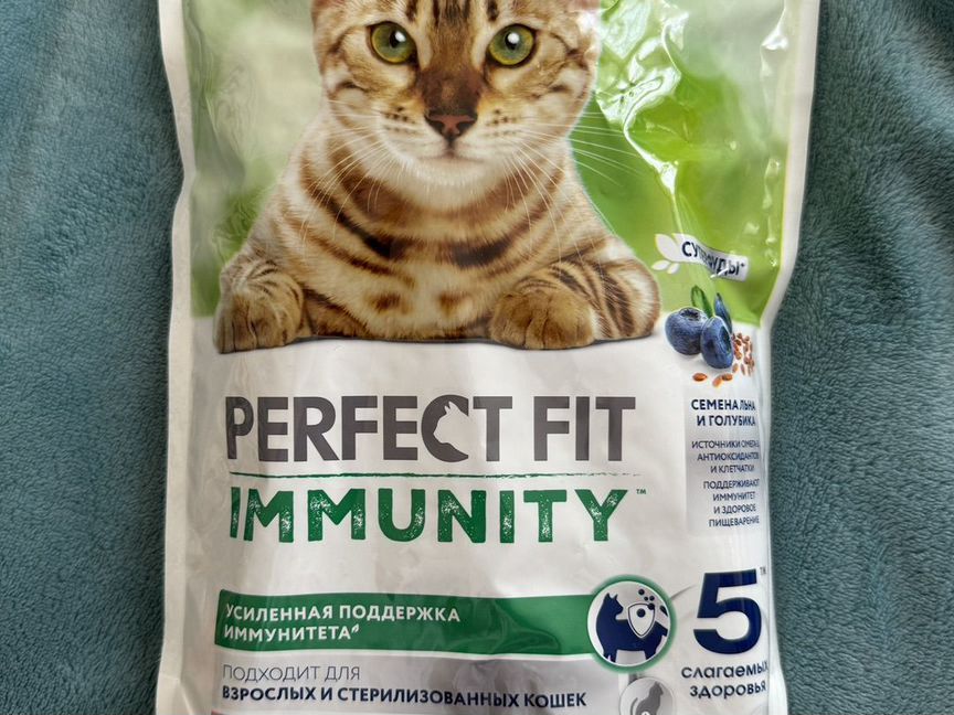 Корм для кошек Perfect fit imminity