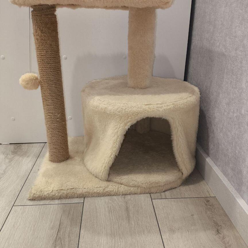 Когтеточка домик для кошки