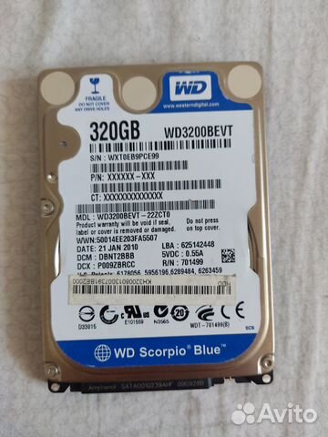 Жесткий диск Western Digital 320 Гб купить в Красноярске | Электроника ...
