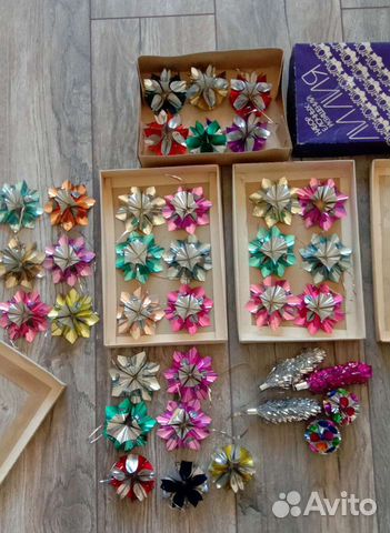 Елочные игрушки ссср. Лавсан купить в Москве | Хобби и отдых | Авито